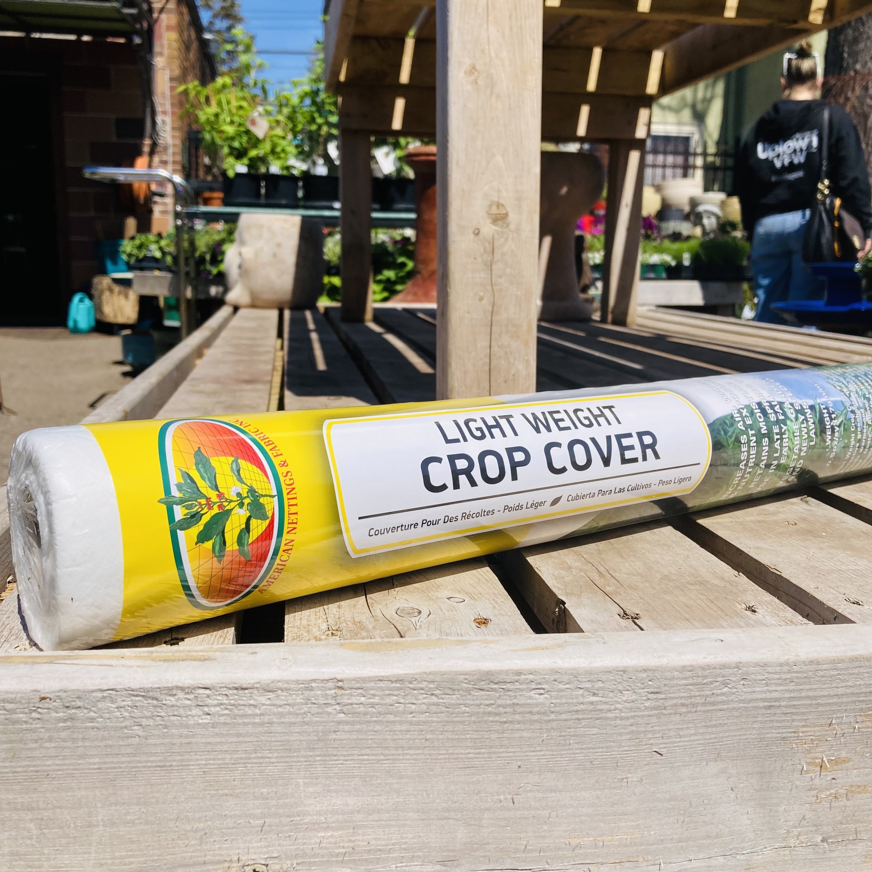 Lightweight Crop Cover - 6ft x 50ft roll – Mother Earth Gardens